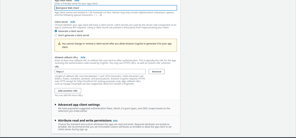 OIDC SSO Amazon Cognito - iDempiere en