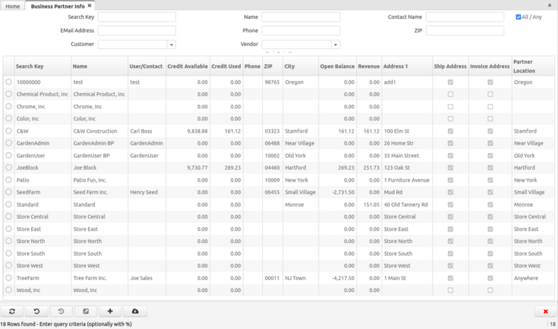 NF9 Info Window Auto Hide Empty Column IDempiere En