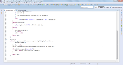 Developing Plug-Ins - IDocFactory (Custom Accounting) - iDempiere en